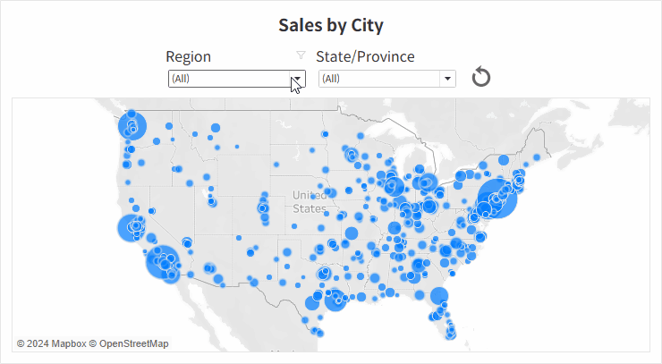 How to Create Filter Reset Button in Tableau